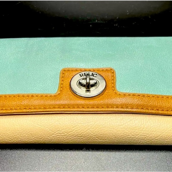 Accessories | Relic By Fossil Womens Trifold Wallet Embossed Faux ...